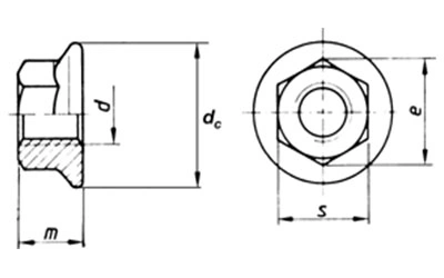 Inconel 625 Nuts to ISO 4161 Hex Flange Nuts - Ferrobend
